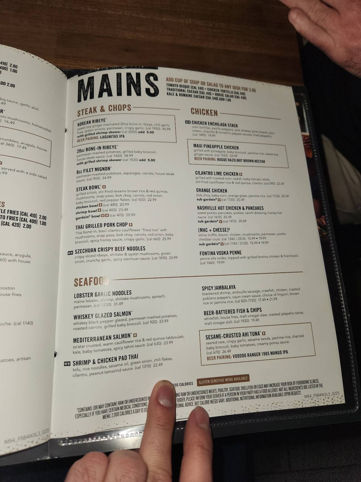 Menu at Yard House pub & bar, Atlanta, 825 Battery Ave SE #320