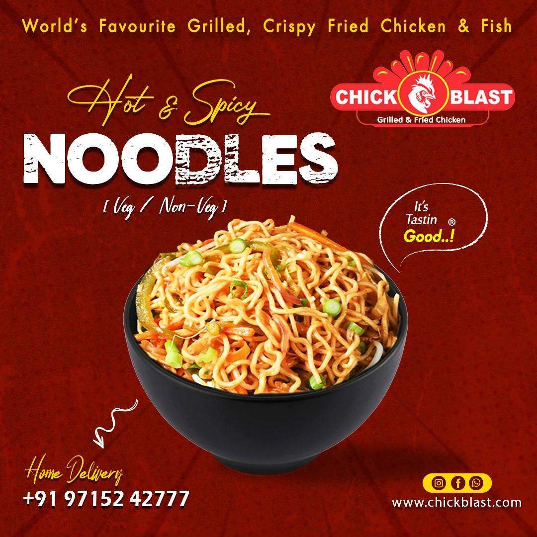 Menu at Chick Blast, Attur