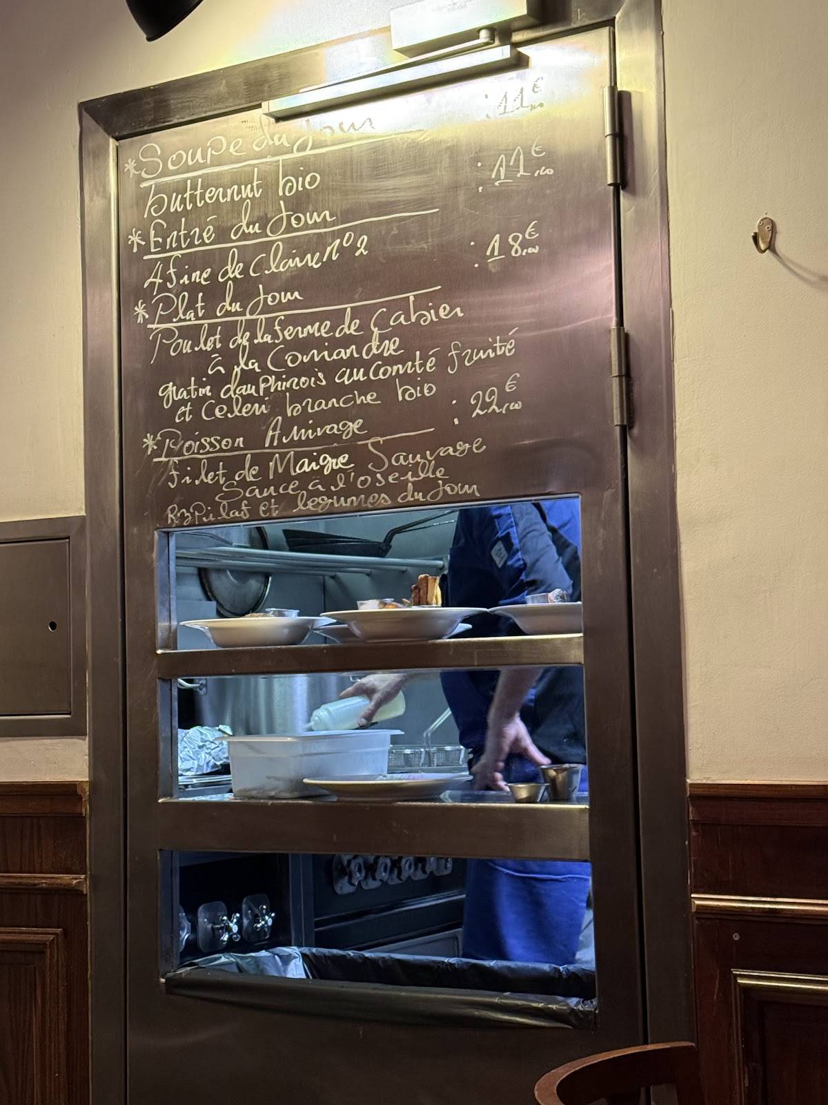 Menu at Au Petit Fer à Cheval restaurant, Paris
