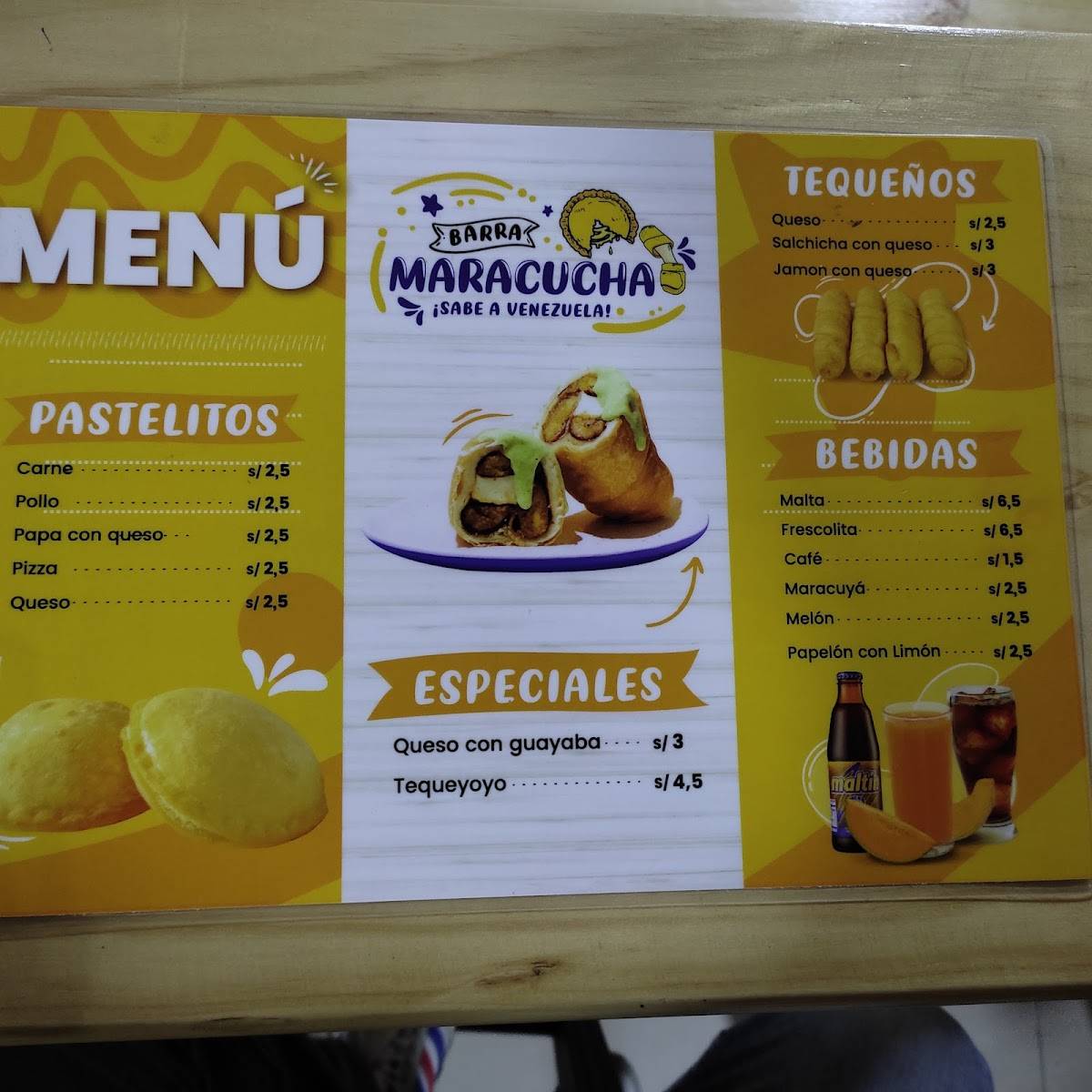 Carta de BARRA MARACUCHA, San Miguel