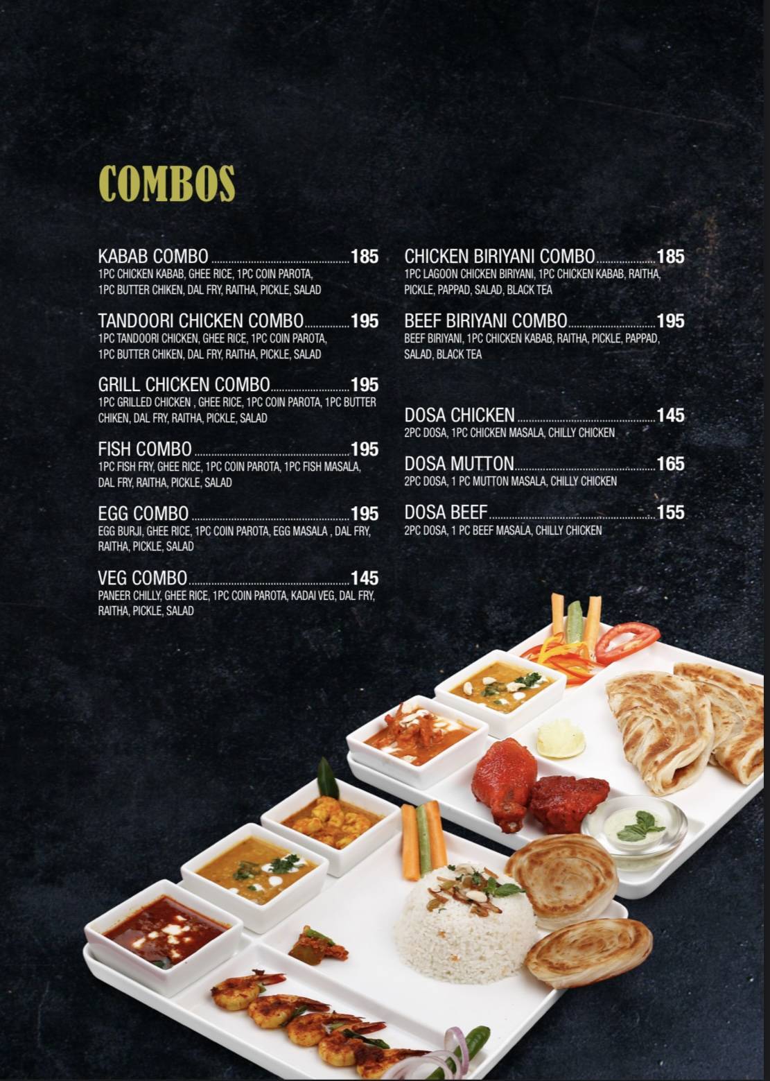 Menu at BBQ @ Paramount, Kannur