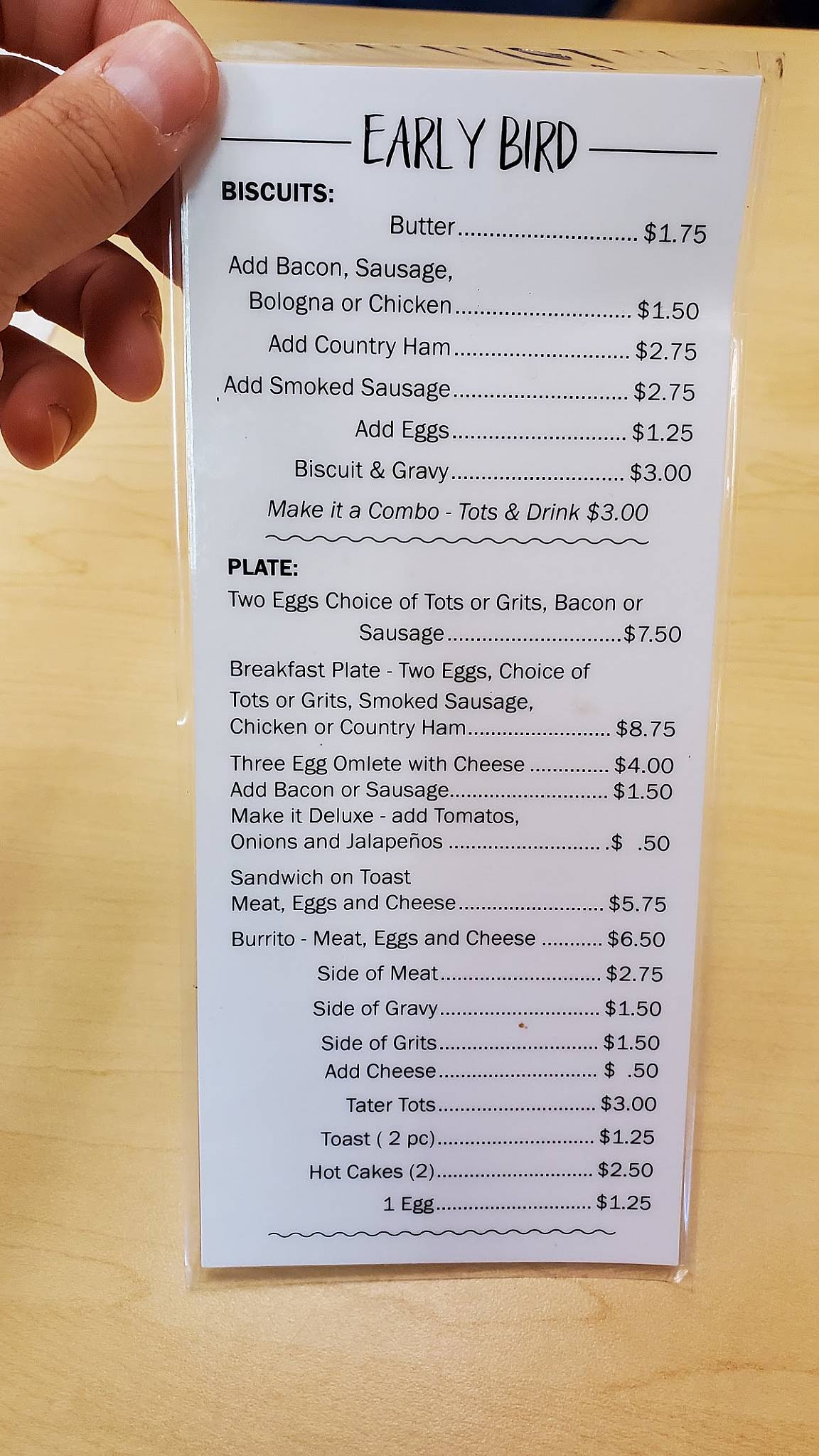 Menu at Shababy's Rib Shack BBQ, Harvest
