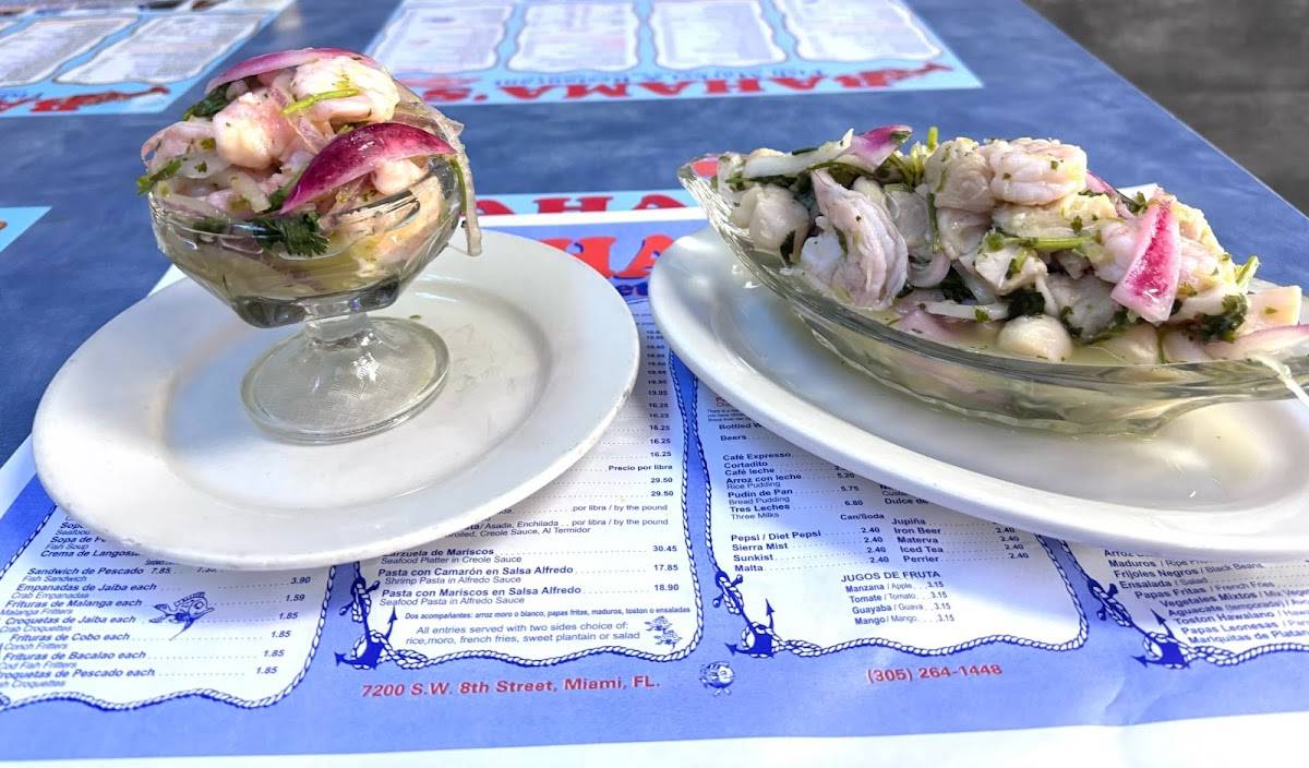 Menu at Bahamas Fish Market & Restaurant, Miami