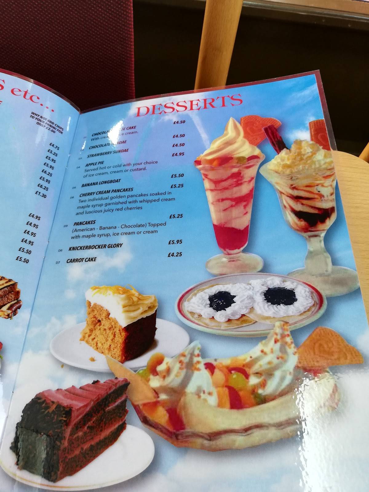 Menu at Jenny's Restaurant, Banbury, 87 High St