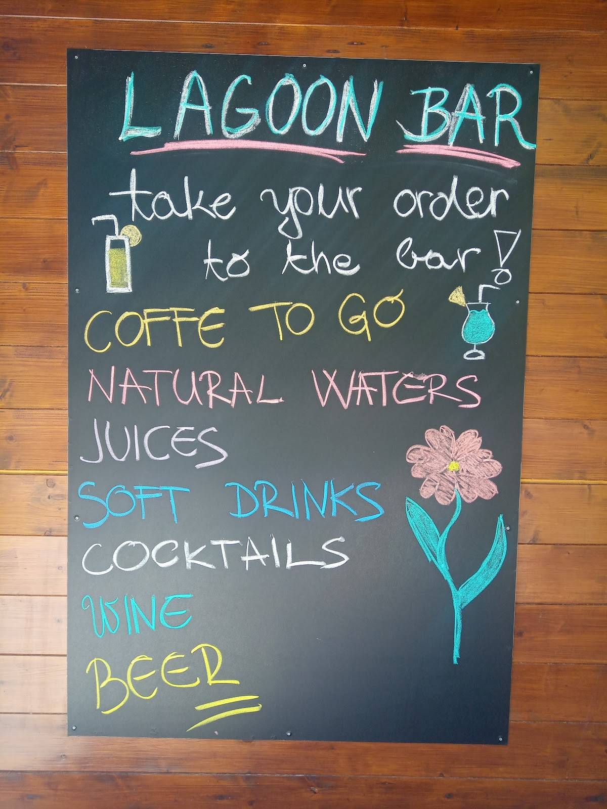 Menu au Beach Bar Lagoon, Šibenik