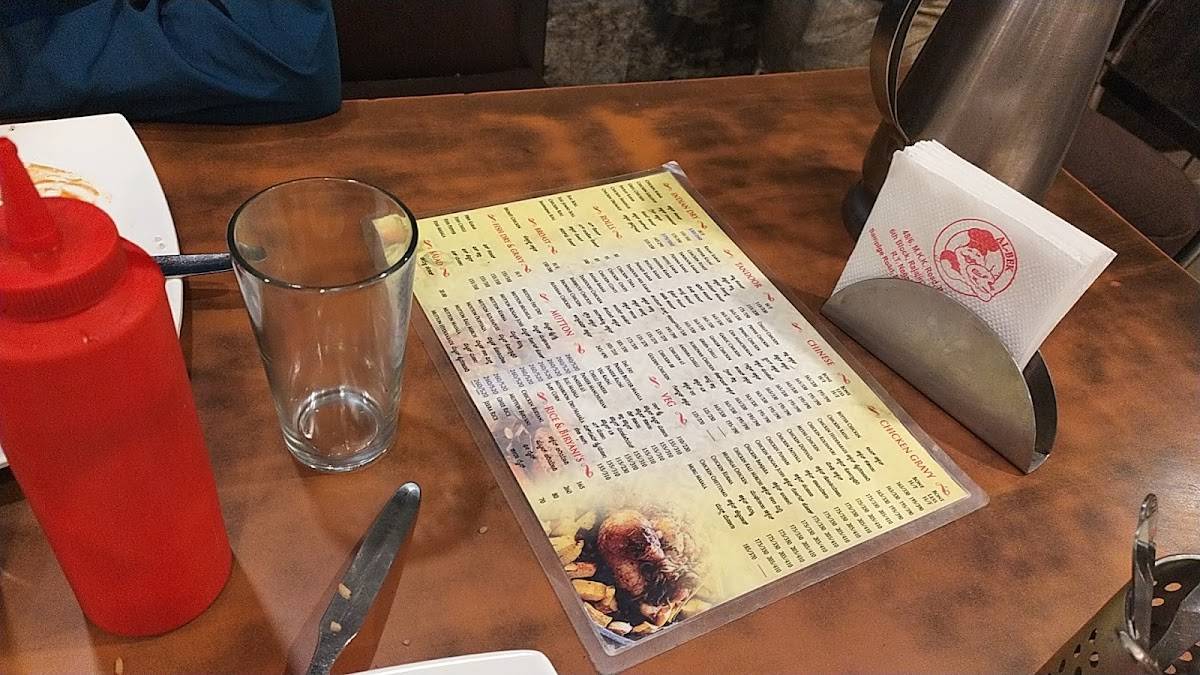 Menu at AL-BEK Restaurant, Bengaluru, 527