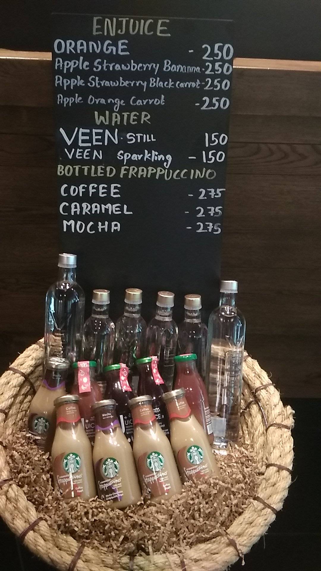 Menu at Starbucks, Bengaluru, Kalyani Tech Park Tower-1