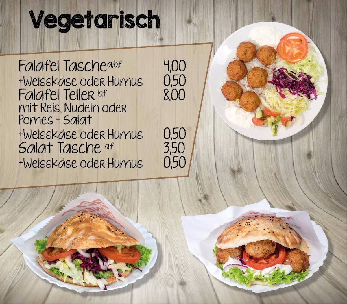 Menu at Restaurant Best Döner & Falafel, Munich