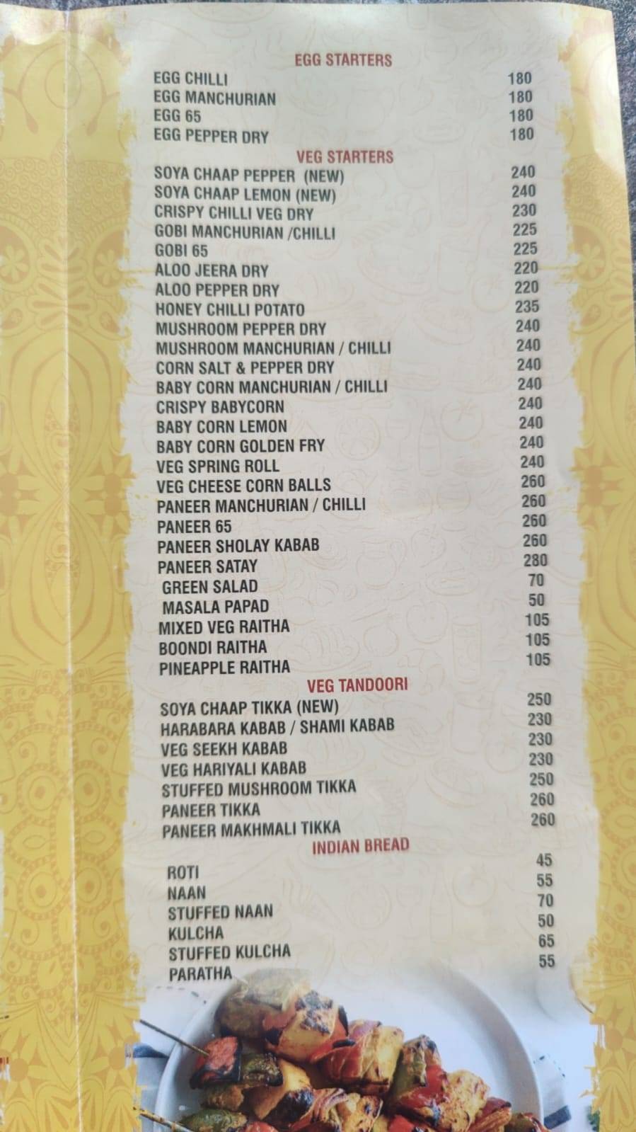 Menu at Biryani Zest, Manyata Tech Park, Hyderabadi Dum Biryani ...