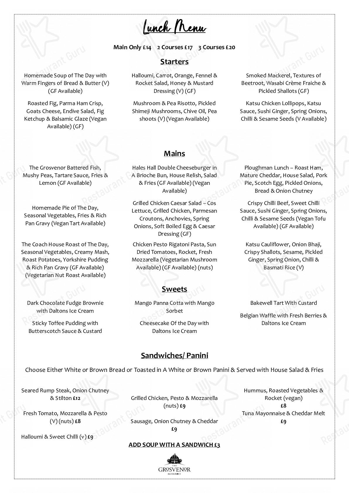 Menu at Boat Inn pub & bar, Leek, 170 Basford Bridge Ln