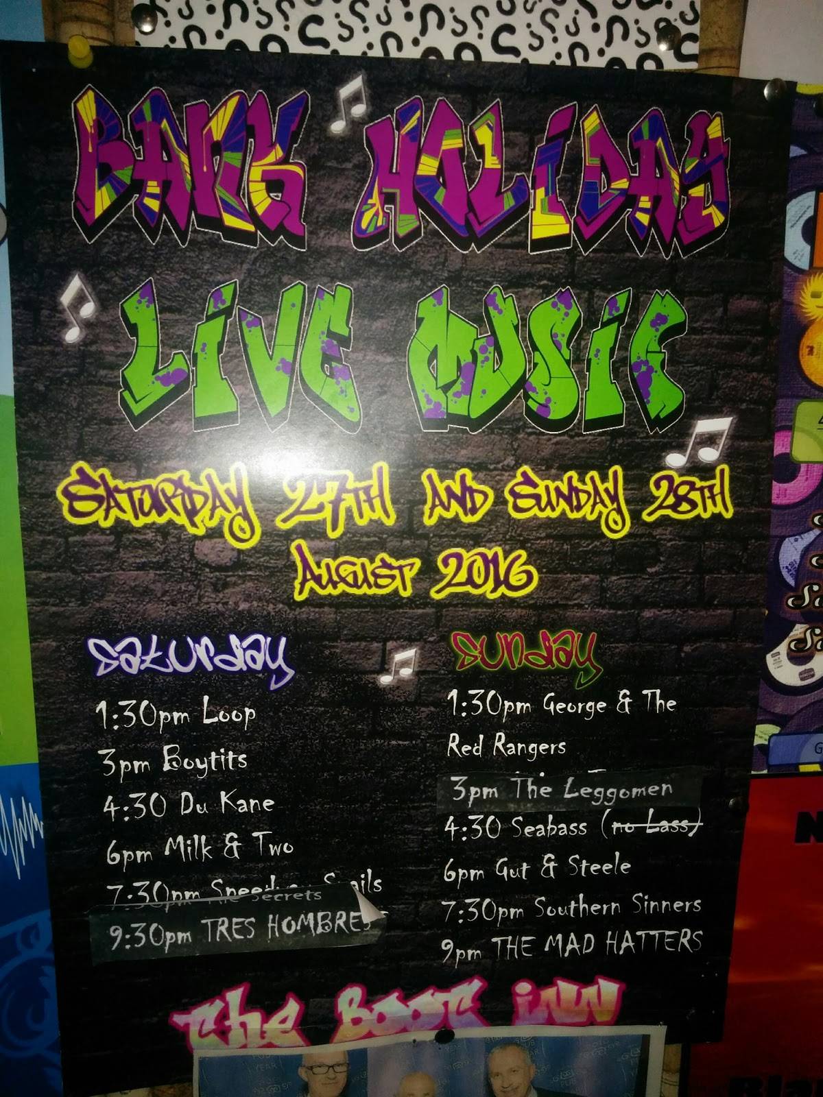 Menu at Boot Inn pub & bar, Weymouth