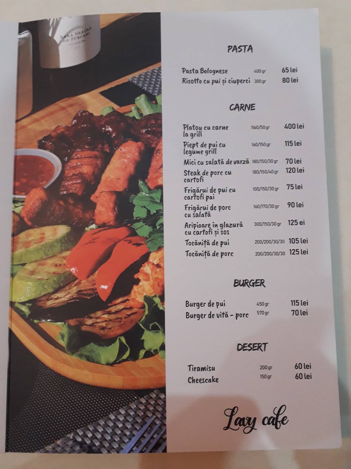 Speisekarte von Boss_Cafe, Chisinau