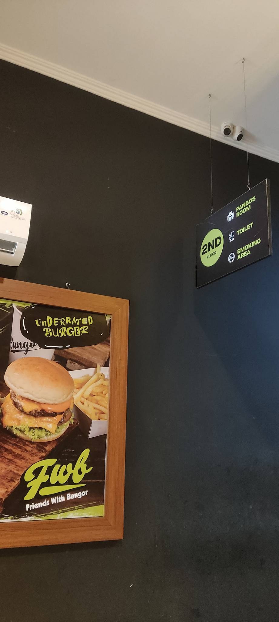 Menu at Burger Bangor Kota Wisata restaurant, Indonesia