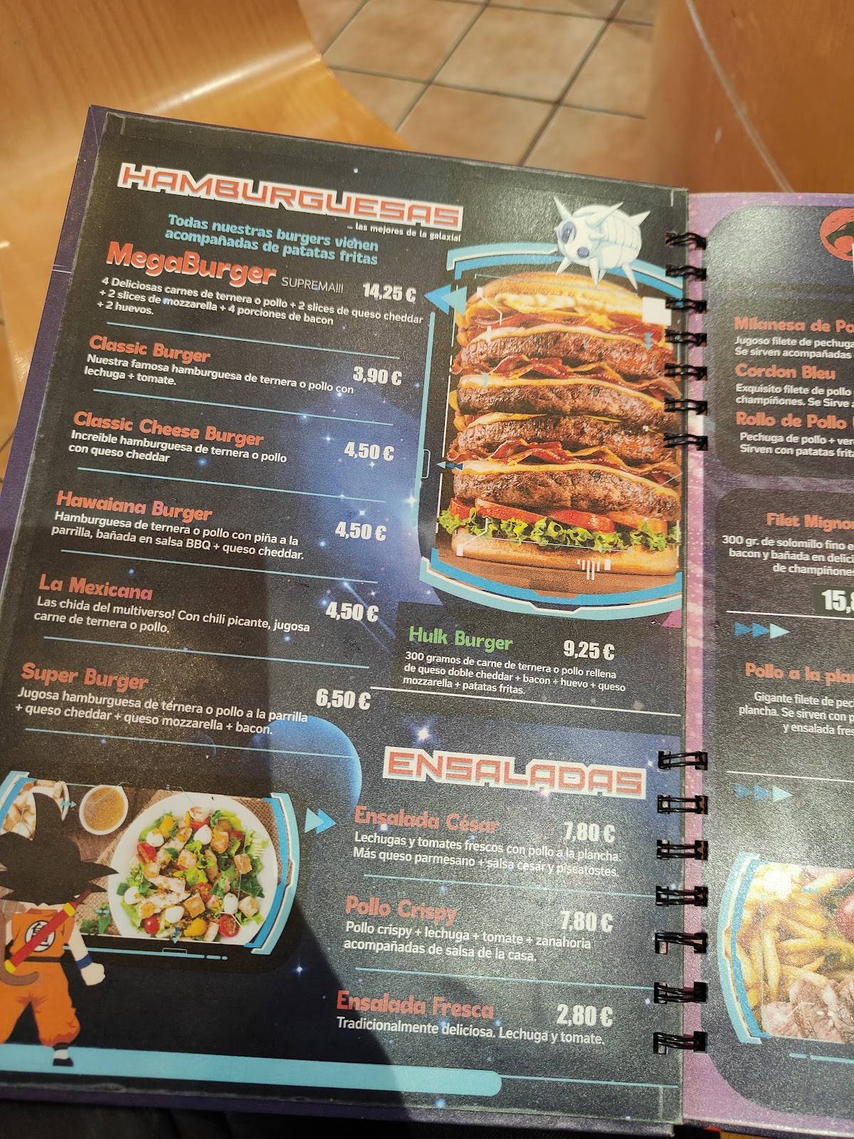 Menu at Jamón Jamón pub & bar, Burgos, Av. de los Derechos Humanos