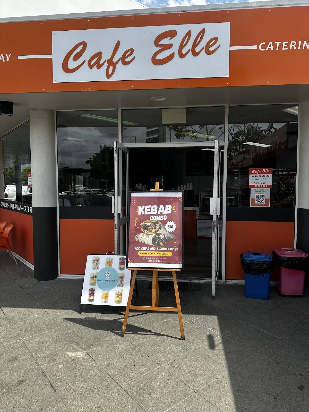 Menu at CAFE ELLE, Geebung
