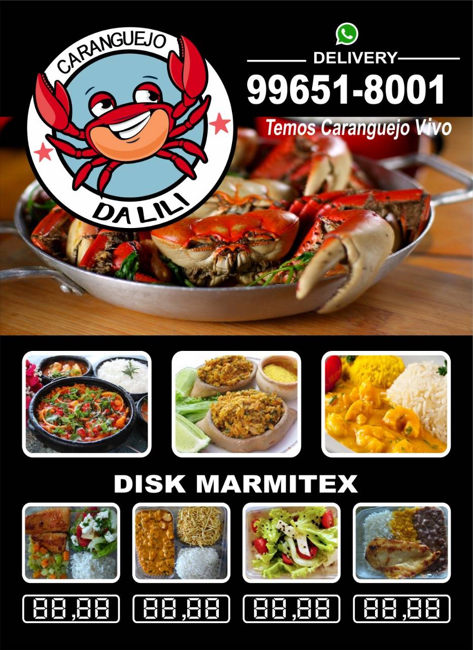 Menu em CARANGUEJO DA LILI restaurante, Vila Velha