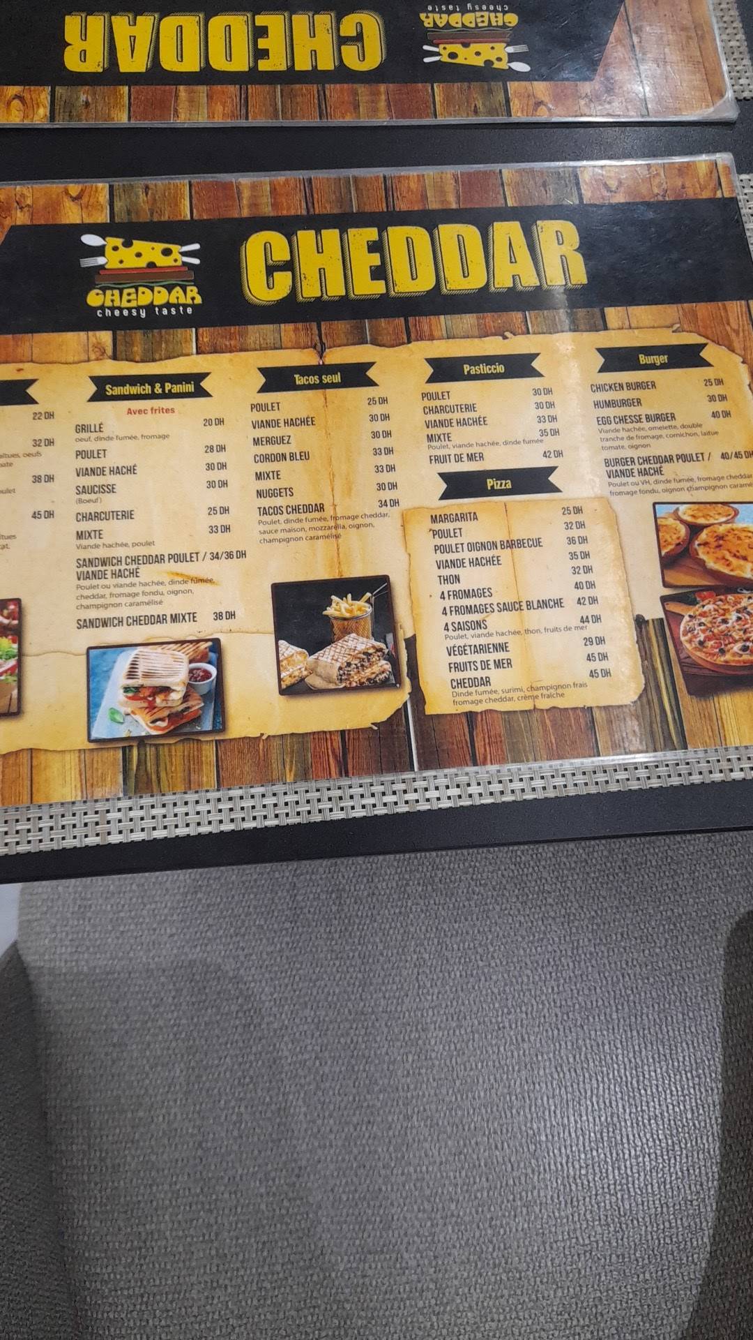Menu at CEDAR LOUNGE pub & bar, Rabat, THE VIEW HOTEL AVENUE ANNAKHIL ...