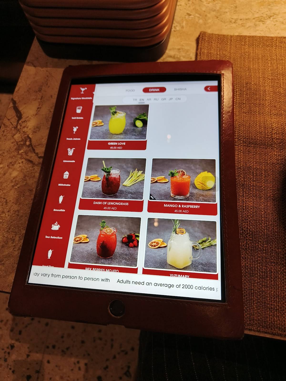 Menu at CZN Burak Dubai restaurant, Dubai, Boulevard Point - Sheikh ...