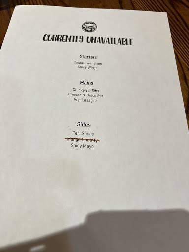 Menu at Cadgers Brae Brewers Fayre pub & bar, Grangemouth, Beancross Rd