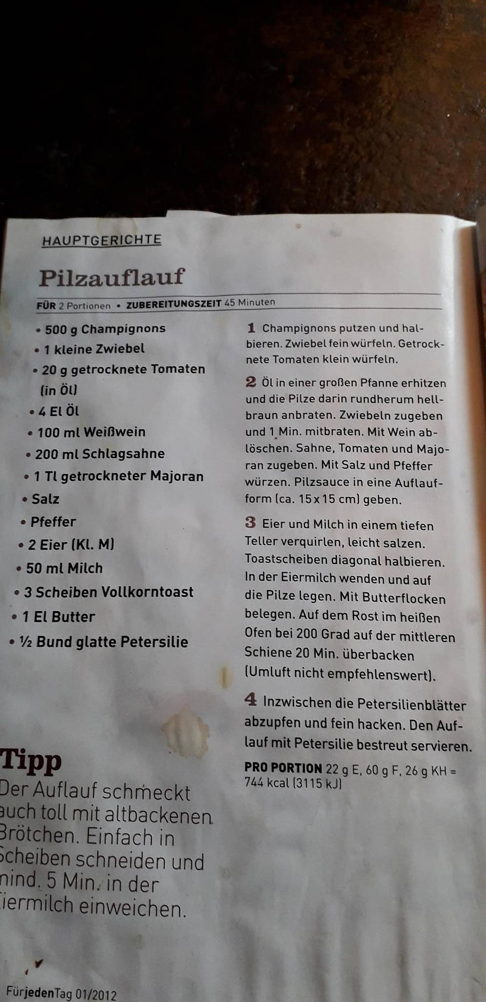 Menu at Café Alte Scheune, Raeren
