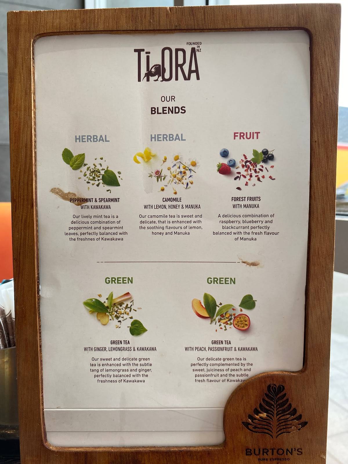 Menu at Artisan by Rangiora Bakery, Rangiora