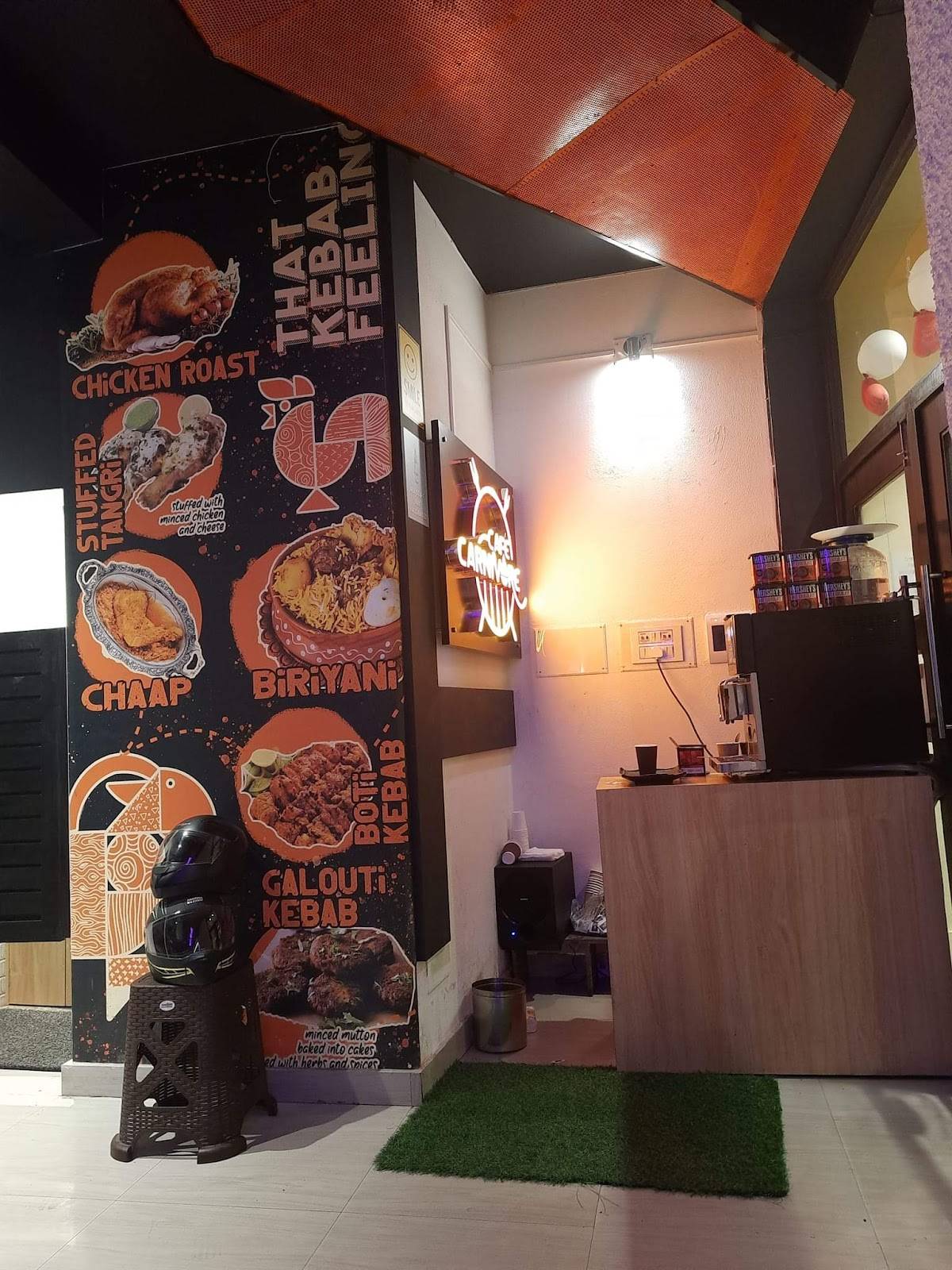 Menu at Cafe Carnivore, Bardhaman