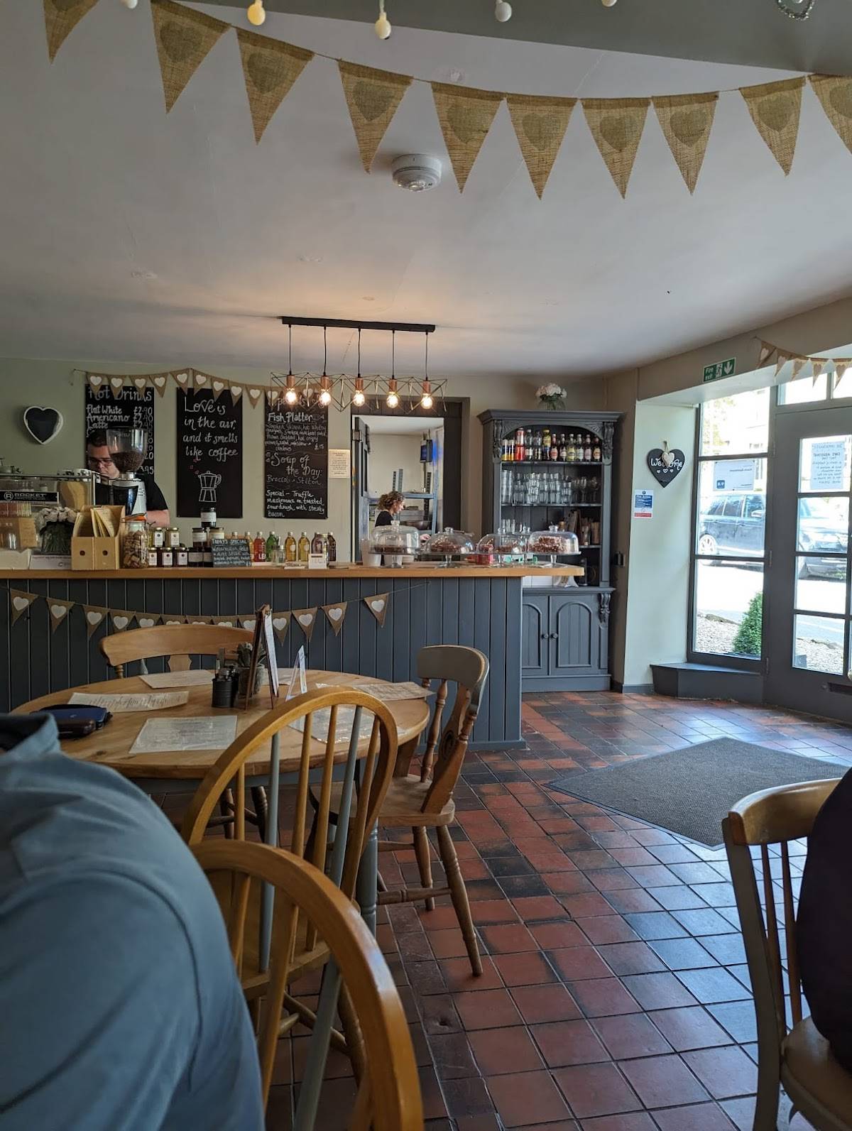 Menu at Hearts of Ampleforth cafe, Ampleforth