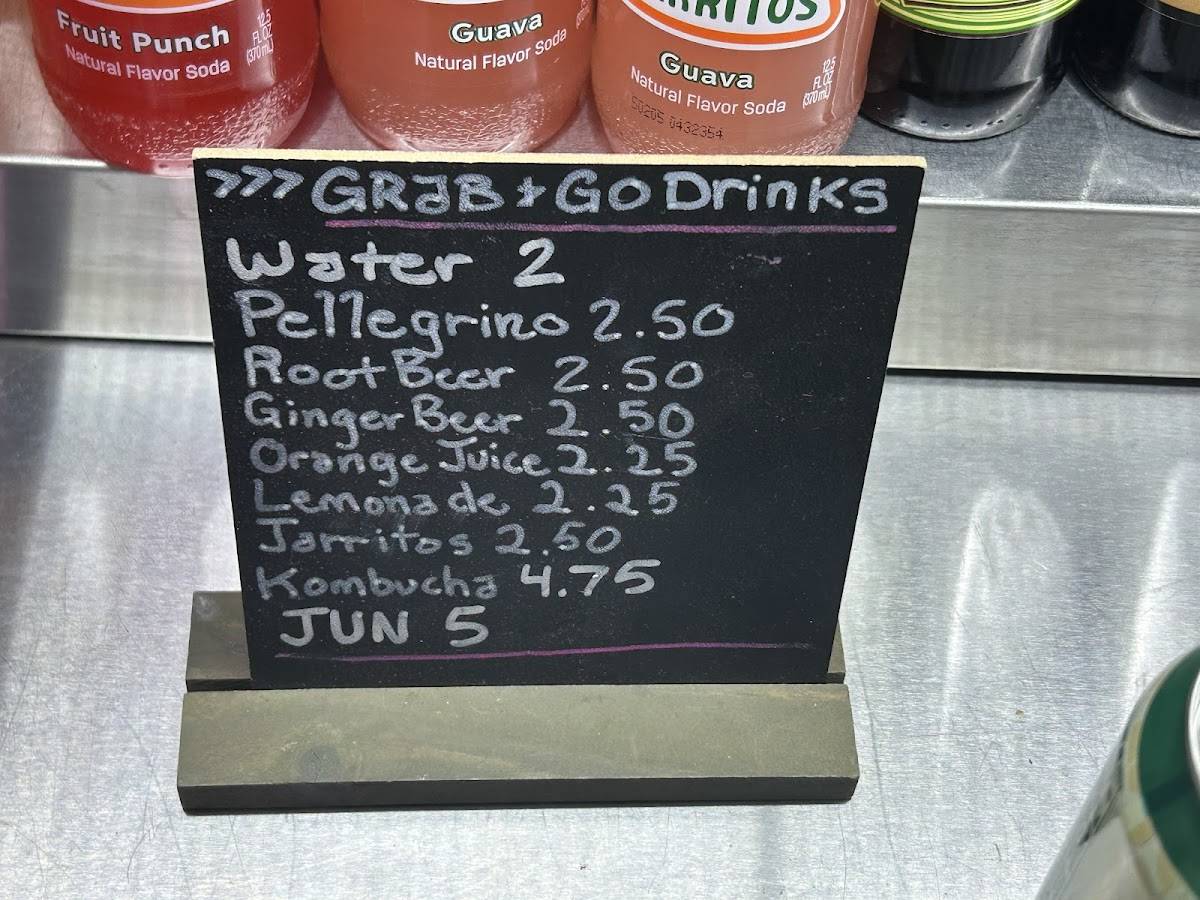 Menu at IKE Box Café cafe, Salem