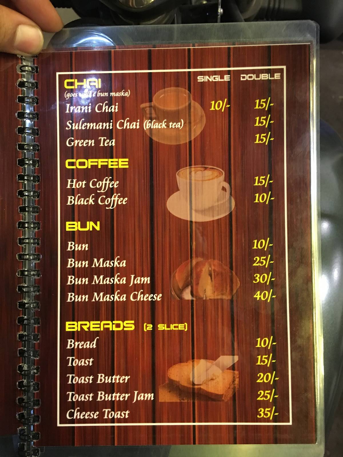 Menu at Cafe Kolkata Rolls - Best roll, Pune