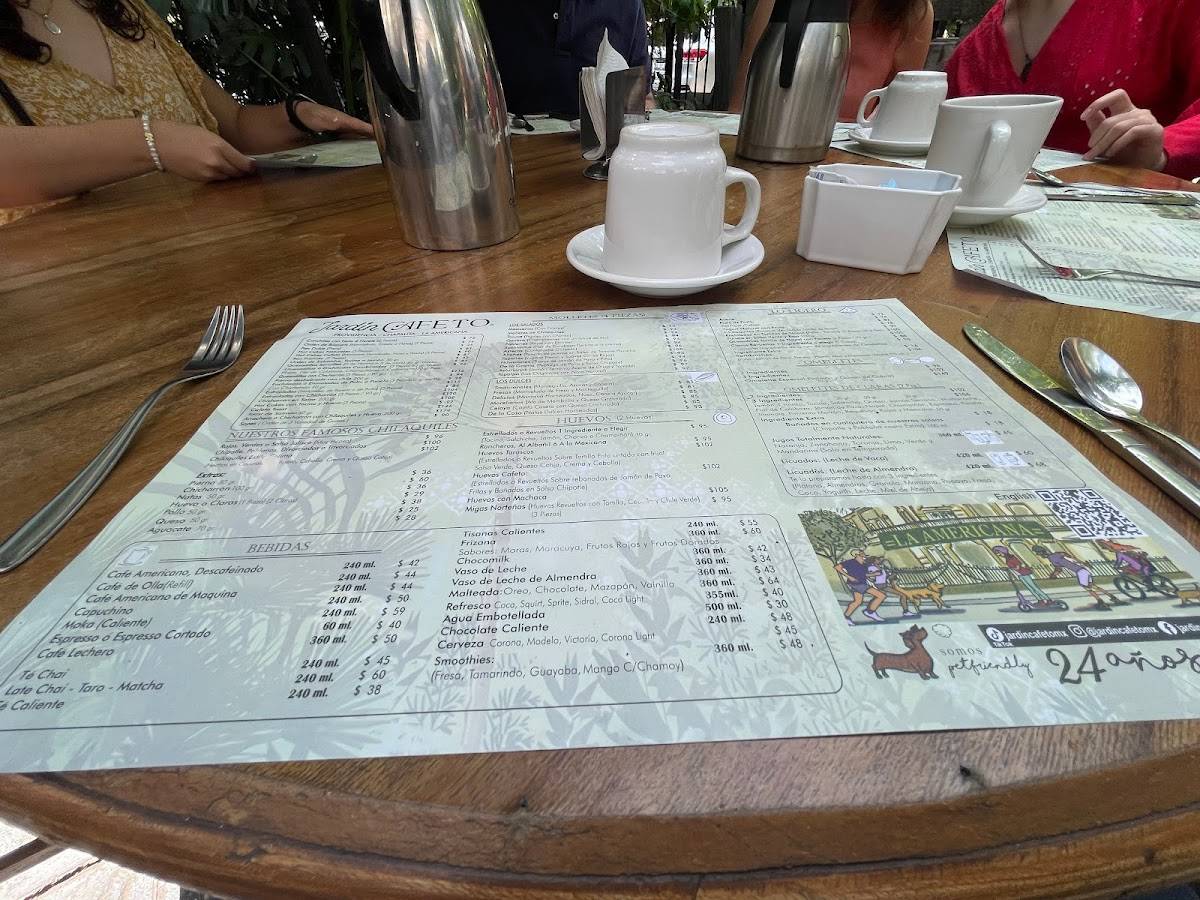 Carta de Jardín Cafeto Providencia, Guadalajara, Av Montevideo 3194