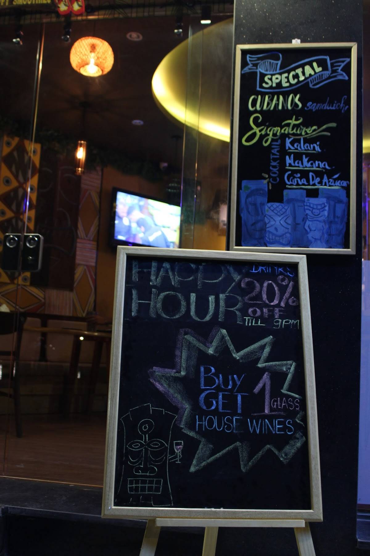 Menu at Caña de Azúcar - Rum bar & Grill, Hanoi