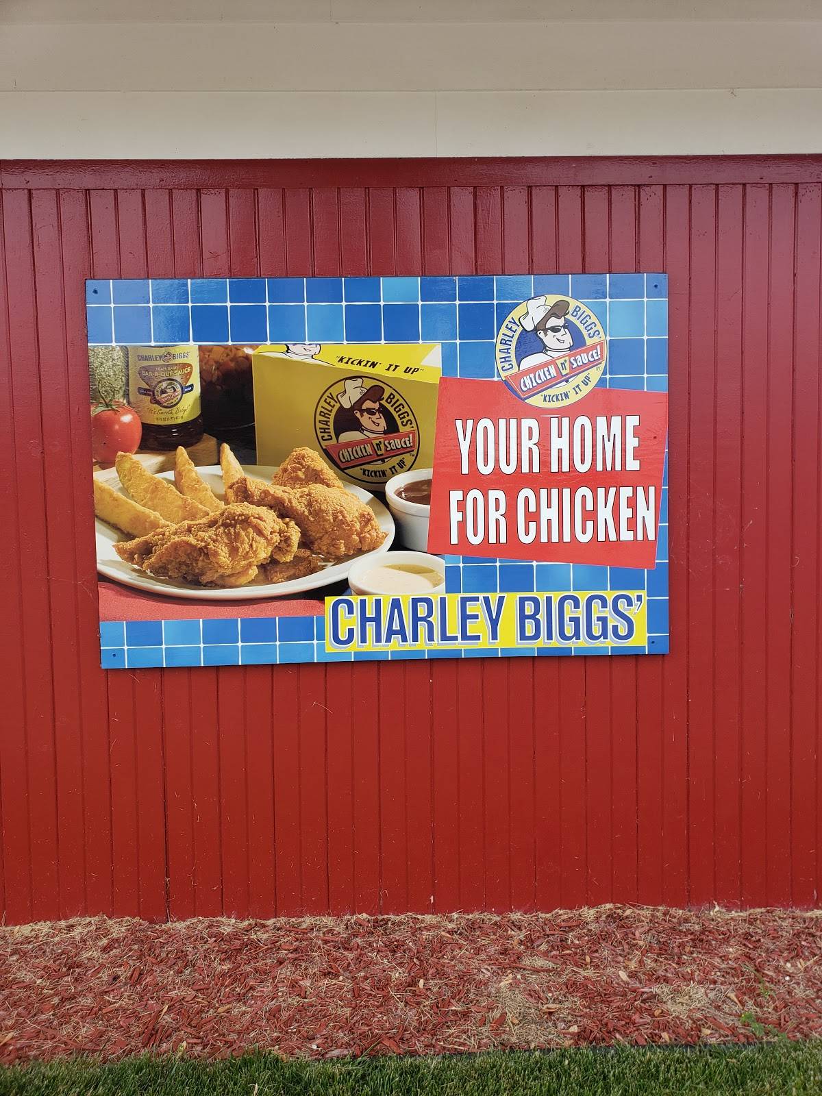 Menu at Charley Biggs’ Chicken restaurant, Oshkosh