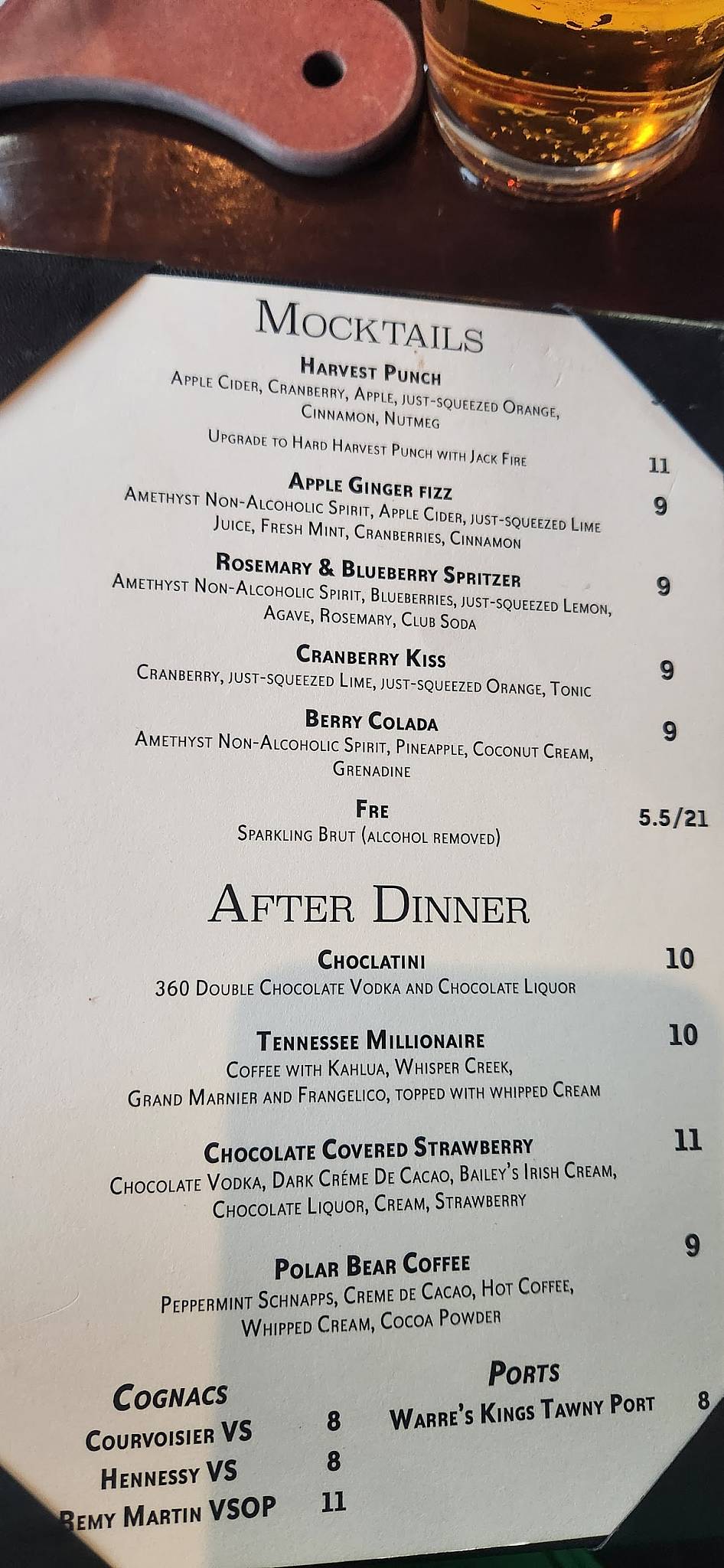 Menu at Cherokee Grill and Steakhouse, Gatlinburg