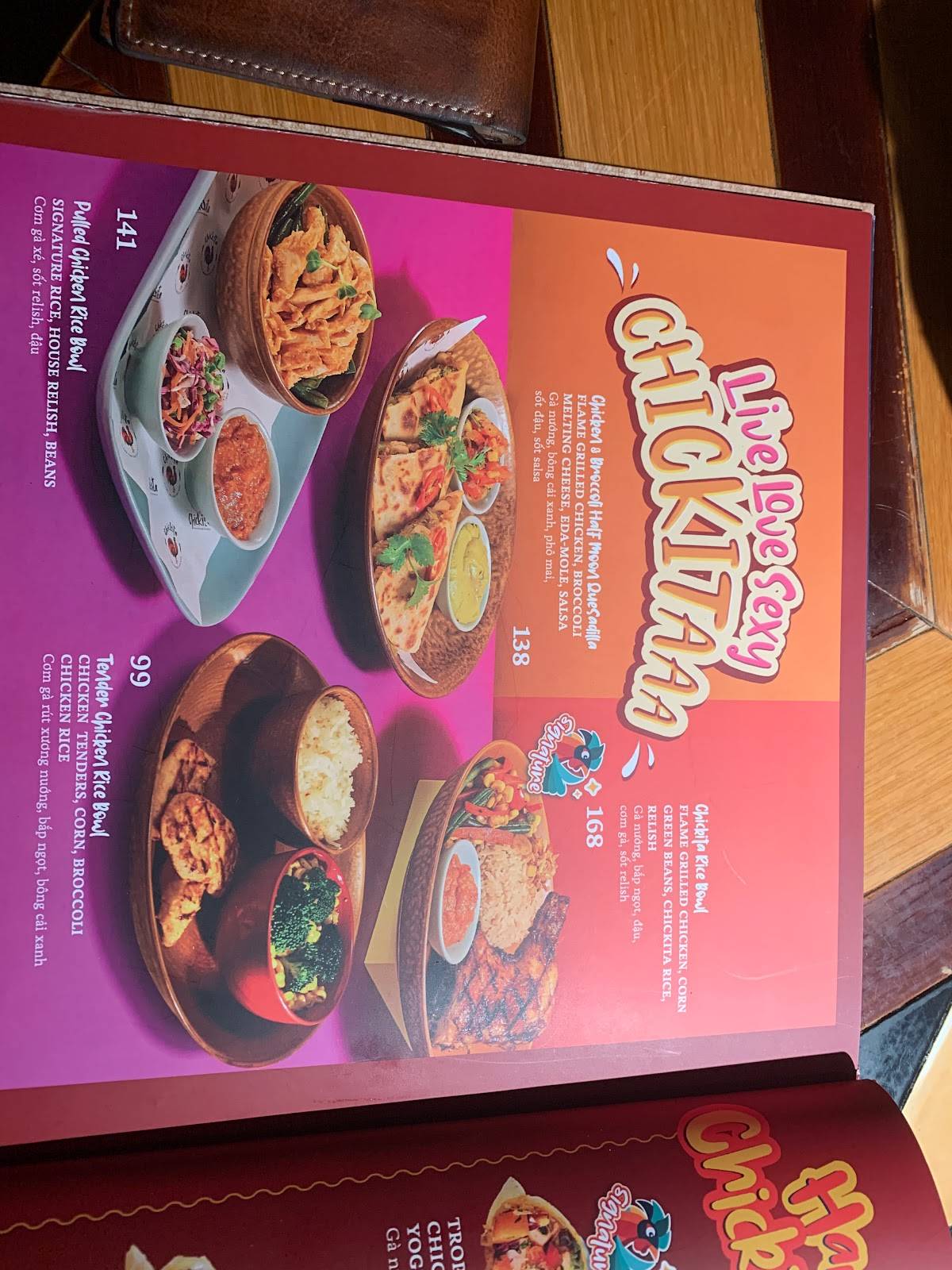 Menu at Chickita - Flame Grilled Chicken restaurant, Ho Chi Minh City ...