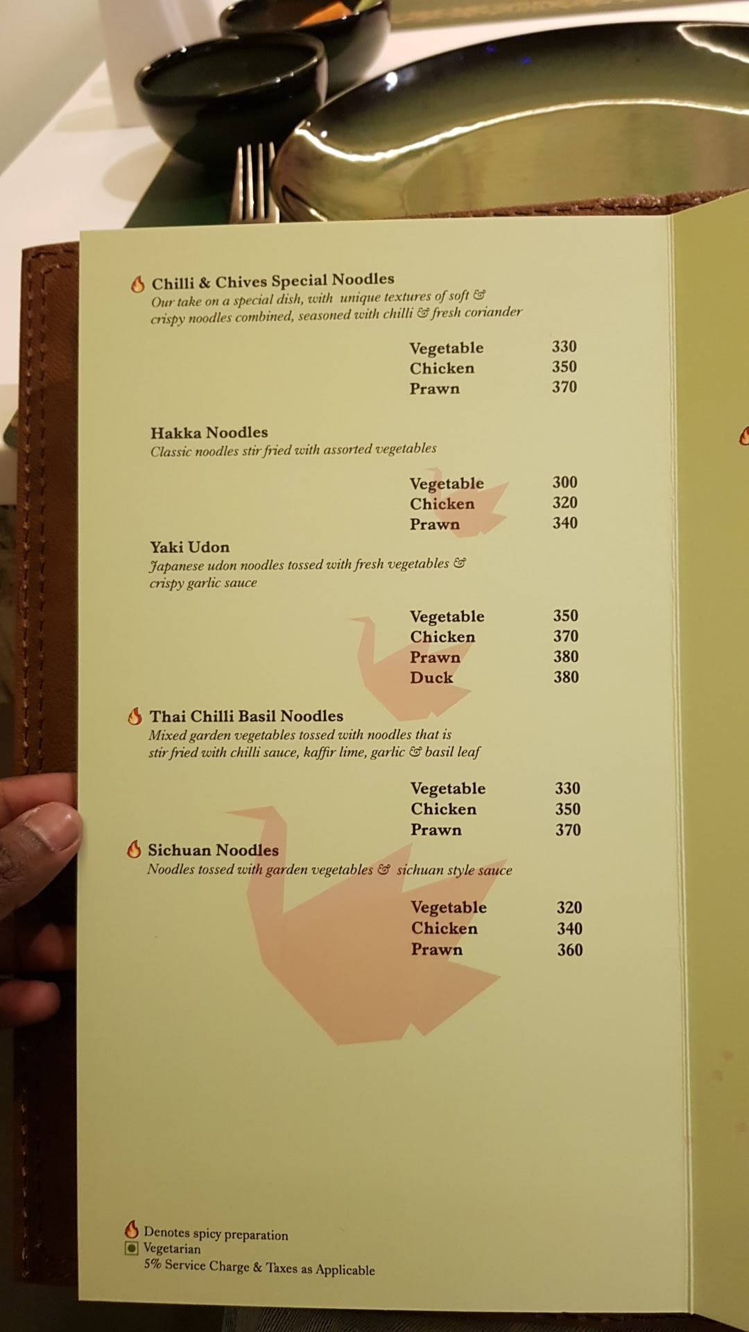 Menu at Chilli & Chives, Bengaluru