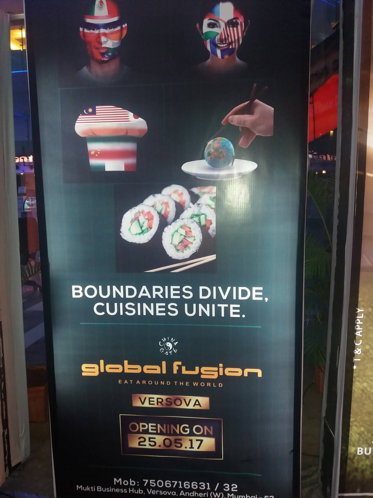 Menu at China Gate MIDC Andheri East, Mumbai, G-1