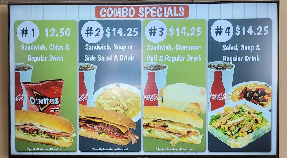 Menu at Geraldine's Bake Shoppe & Deli restaurant, Chubbuck, 246 E ...