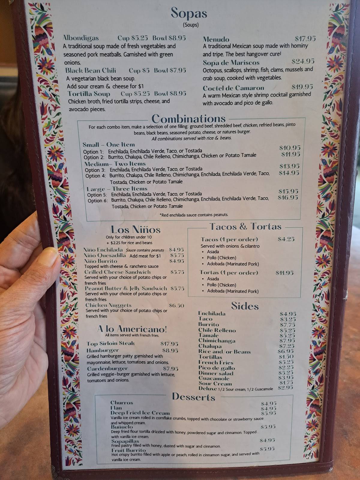 Menu at Circo Circo! restaurant, Kent