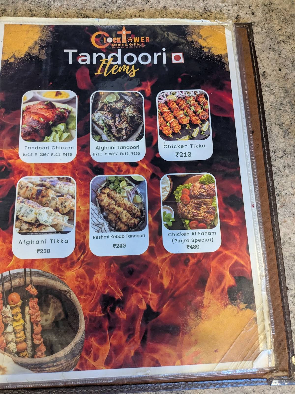 Menu at Clock Tower Cafe cum Restaurant, Karimganj