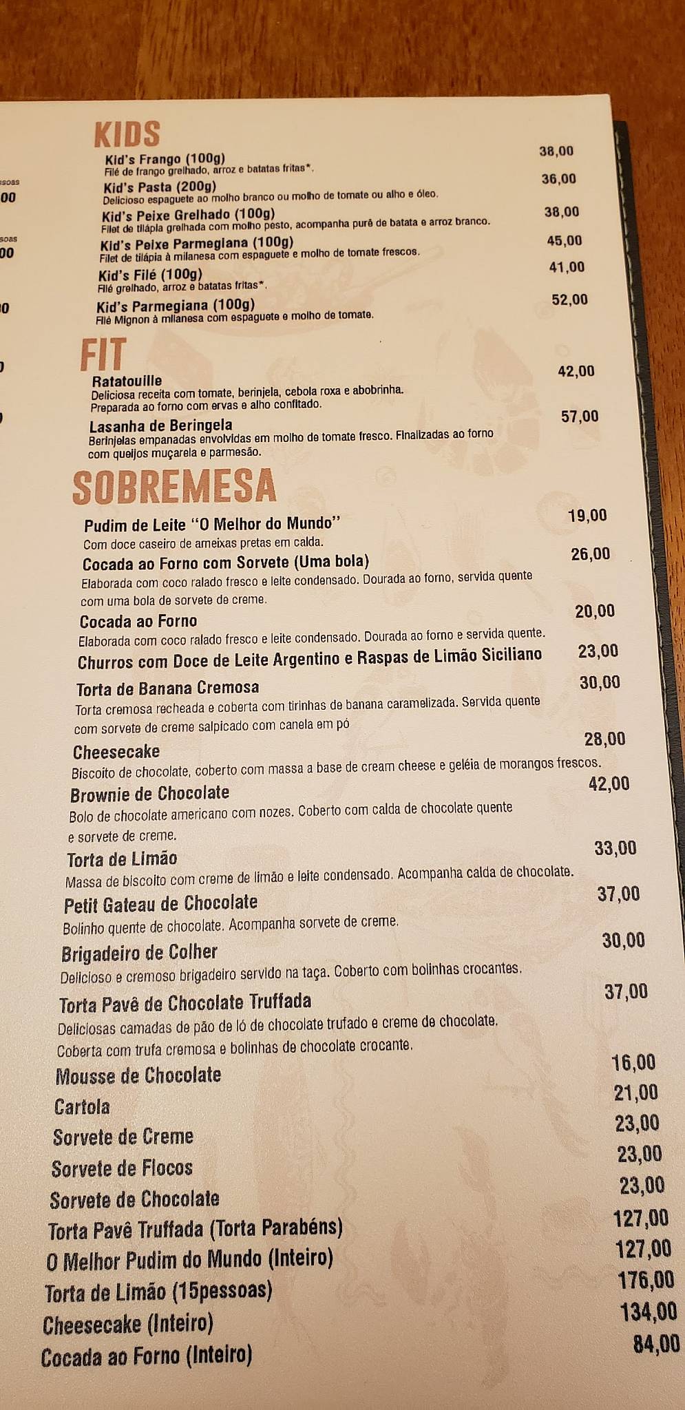 Menu em Coco Bambu Botafogo restaurante, Rio de Janeiro