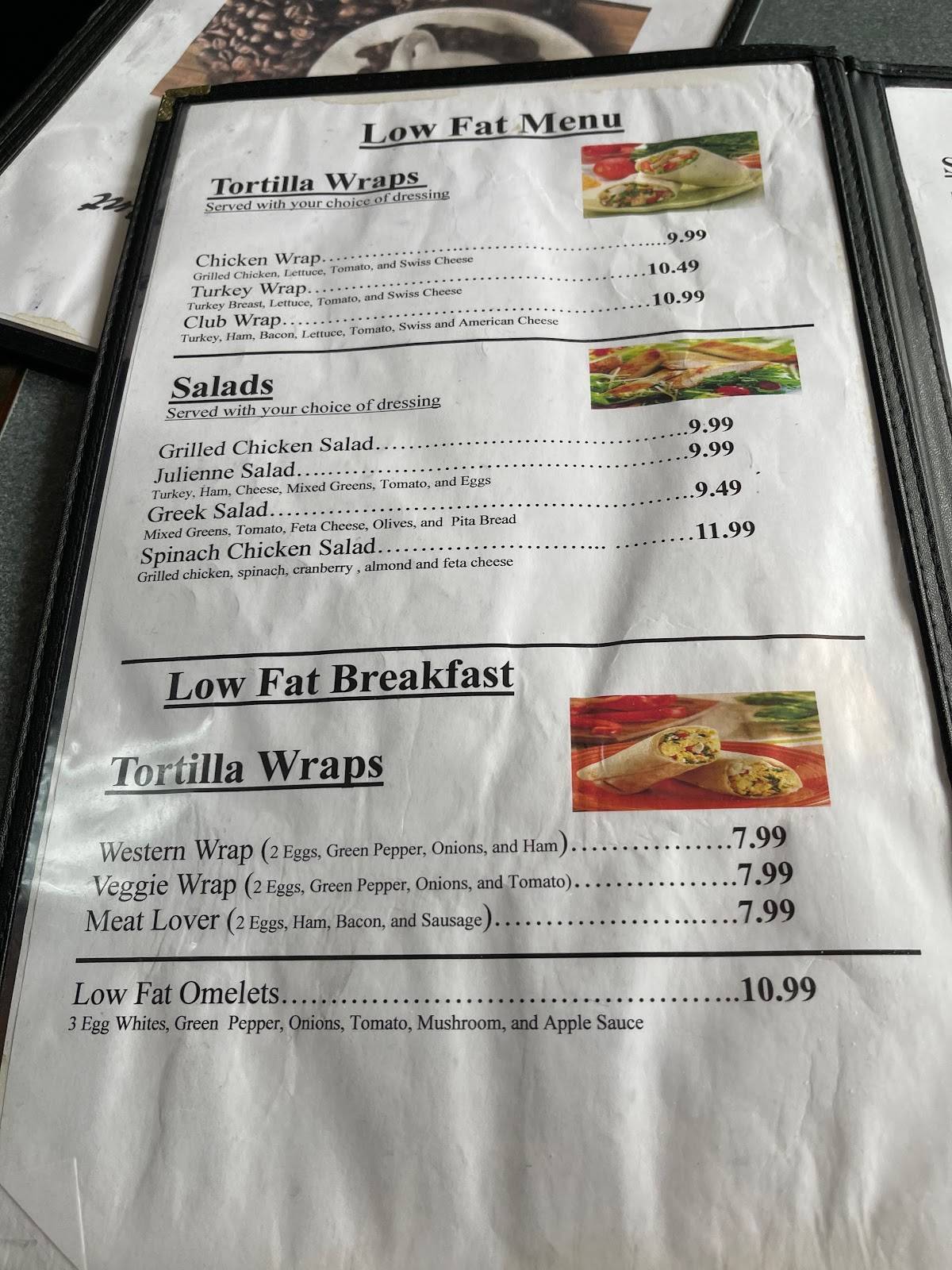 Menu at Cortina's Family Restaurant, Euclid