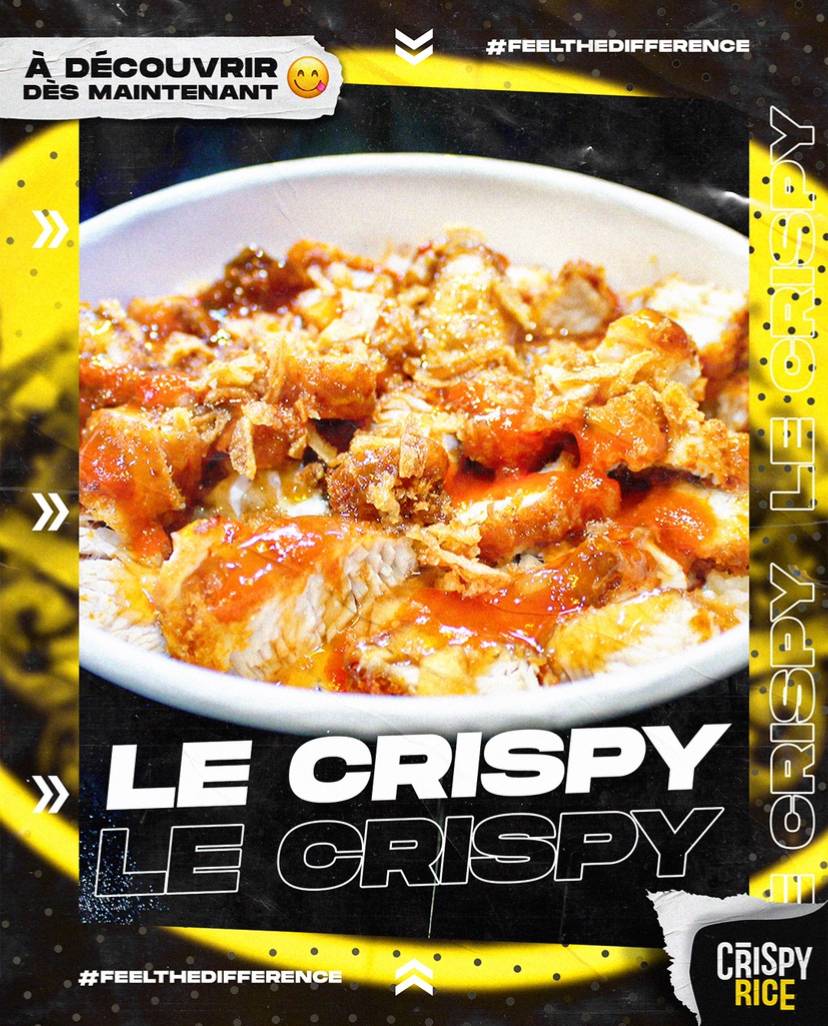 Menu au Crispy Rice restaurant, Maisons-Alfort