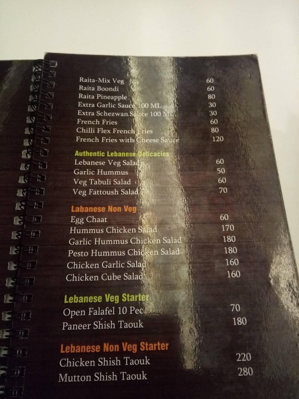 Menu at DUBAI RESTAURANT, Kumbakonam
