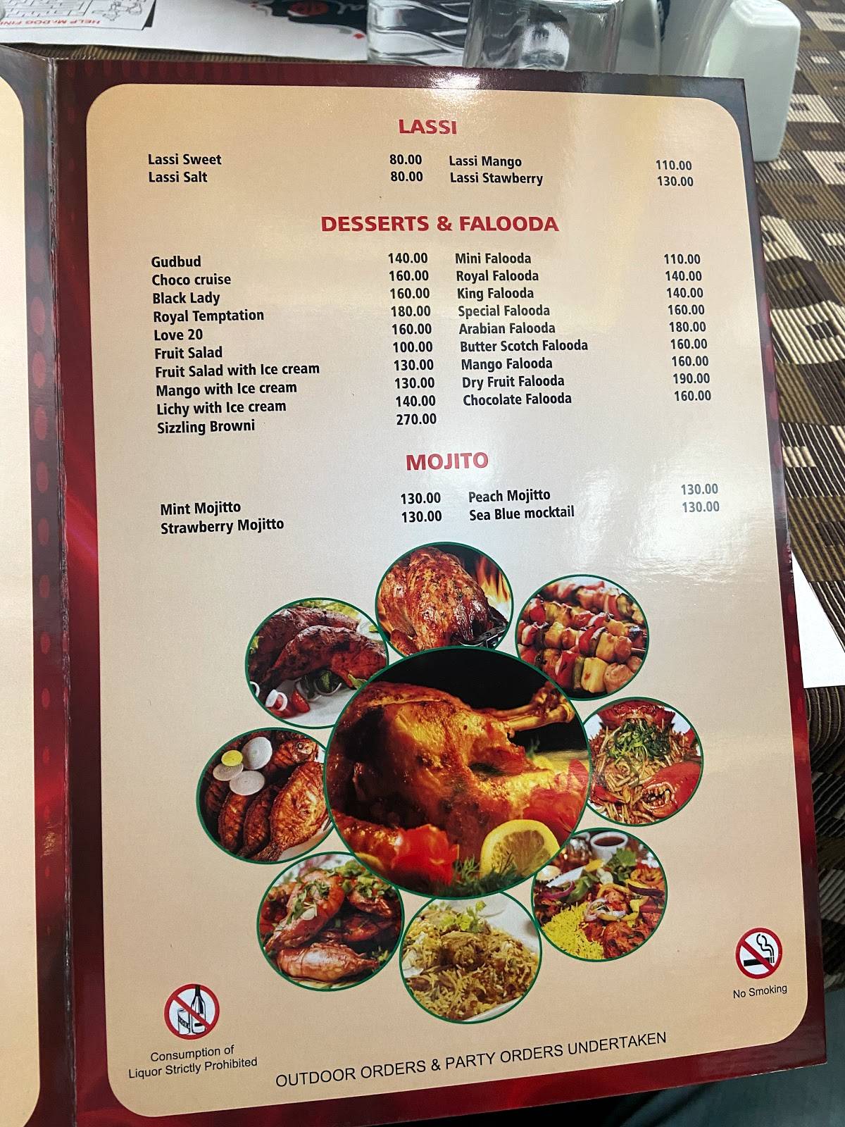 Menu at DUBAI RESTAURANT, Kumbakonam