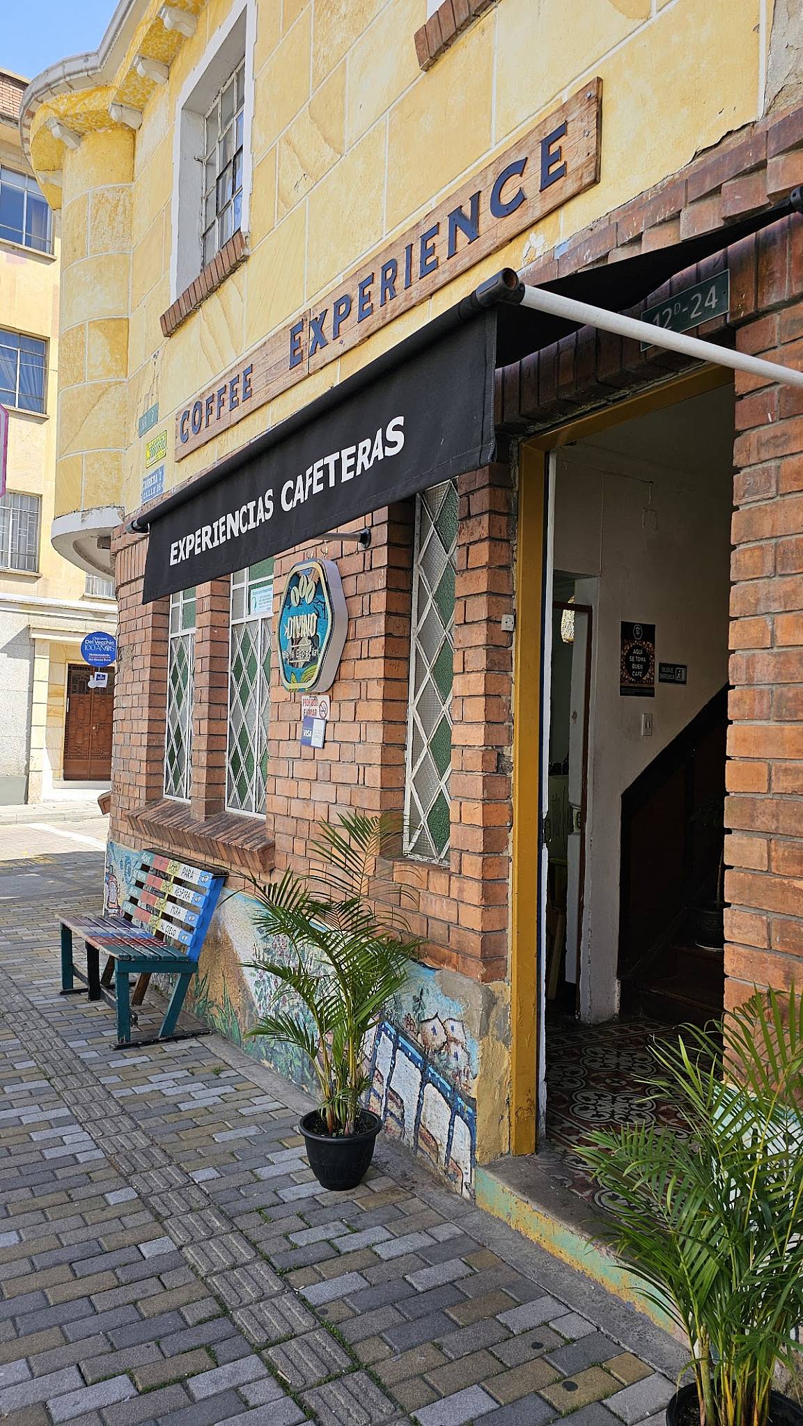 Carta de DV Café Especial., Bogotá