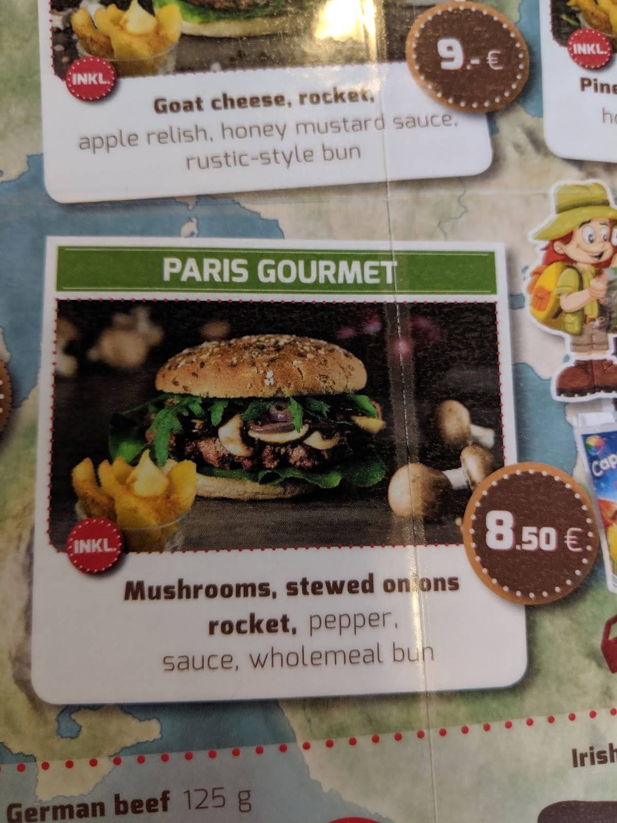 Speisekarte von Daily Burger restaurant, Stuttgart