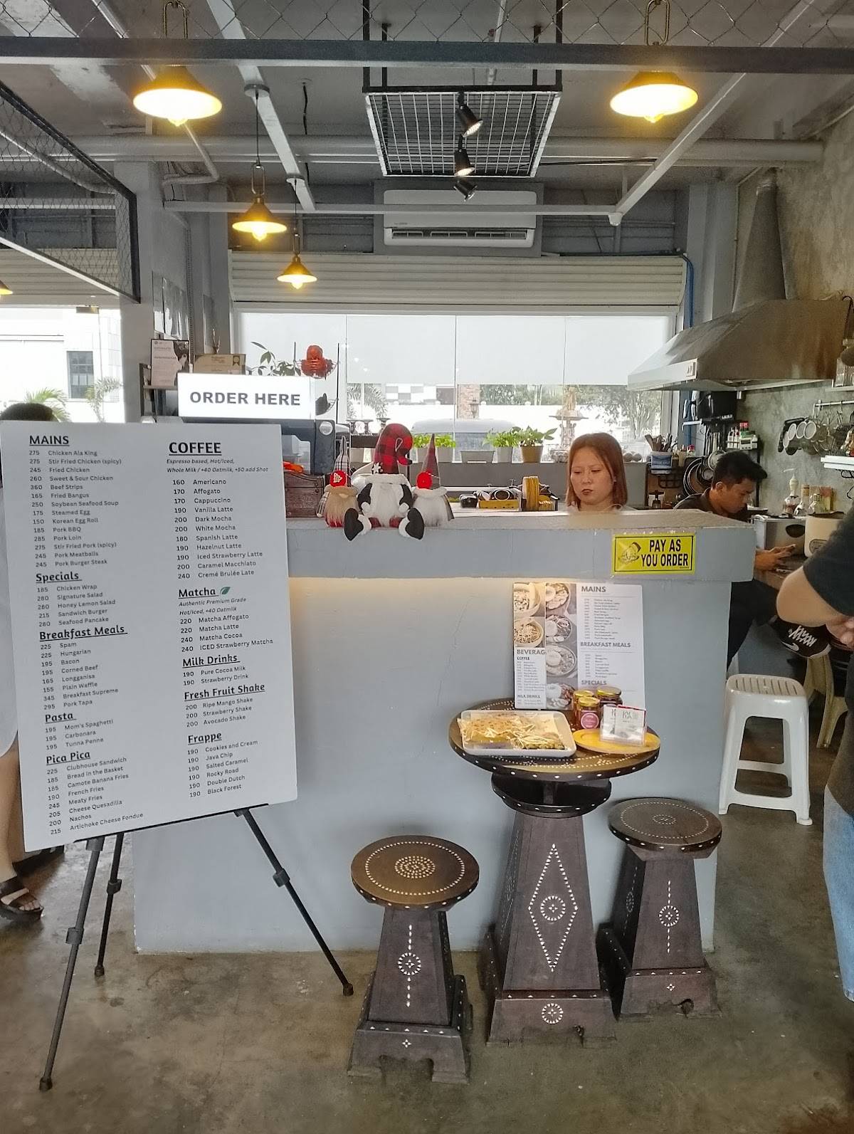 Menu at Daleachious Cafe - Ecoland Branch, Davao City