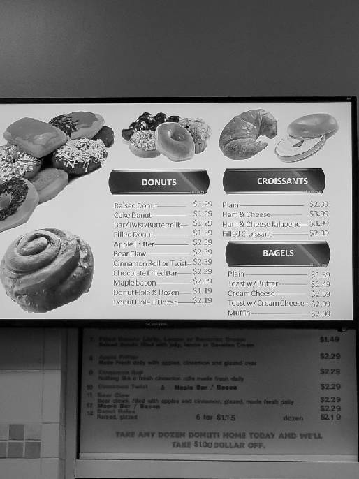 Menu at Dandy Donuts & Deli restaurant, Fort Mohave