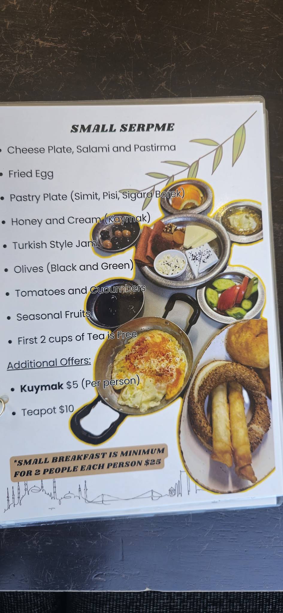 Menu at Dejawu Authentic Cuisine restaurant, Coolaroo