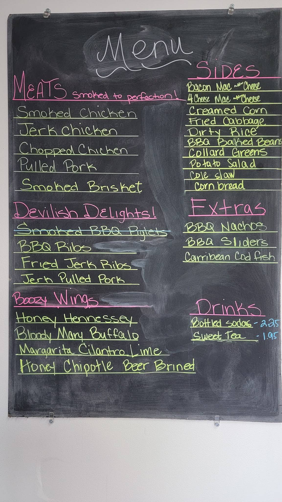Menu at Devilish Delights Desserts And Grill, Blackstone